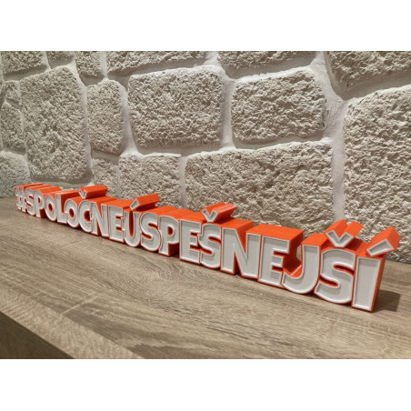 Lampe avec Nom et LED