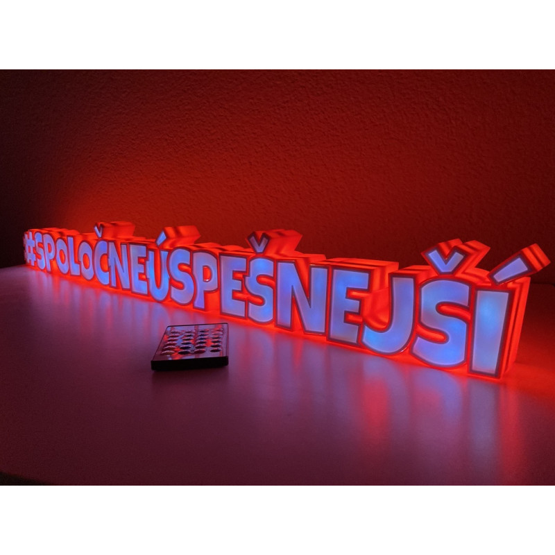 Lampe avec Nom et LED